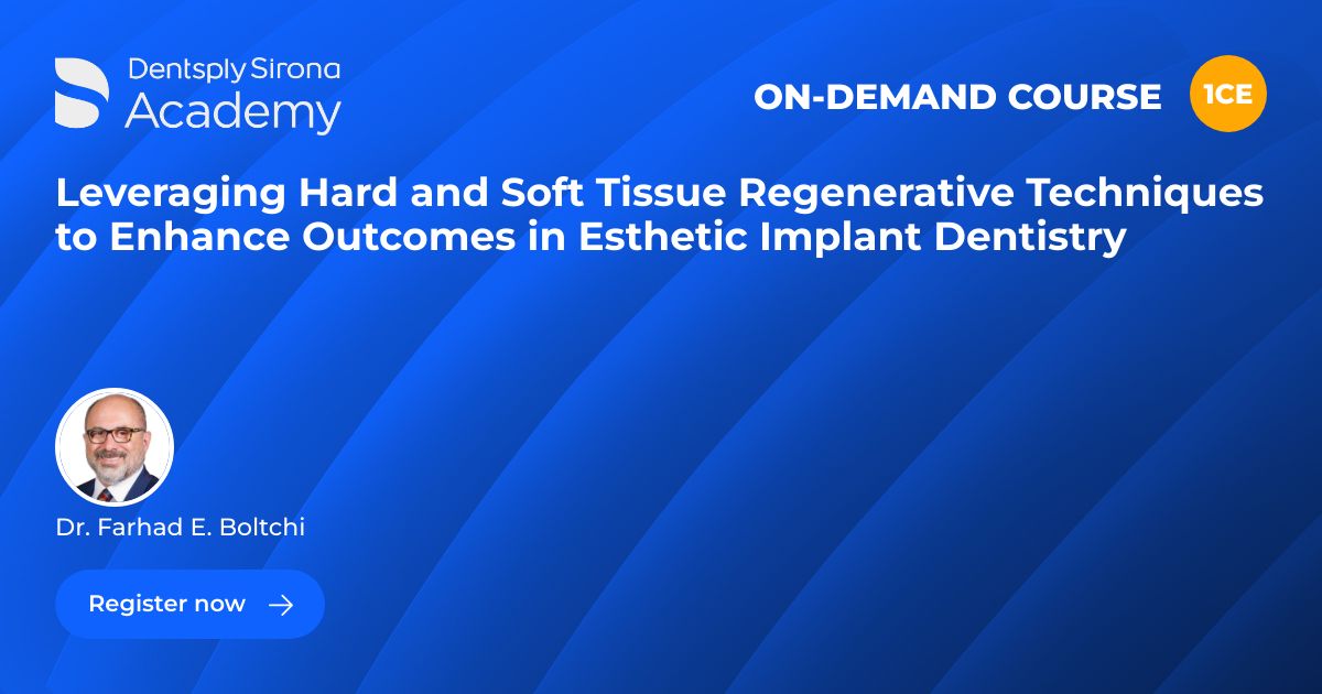 Hard & Soft Tissue Techniques for Esthetic Implant Success